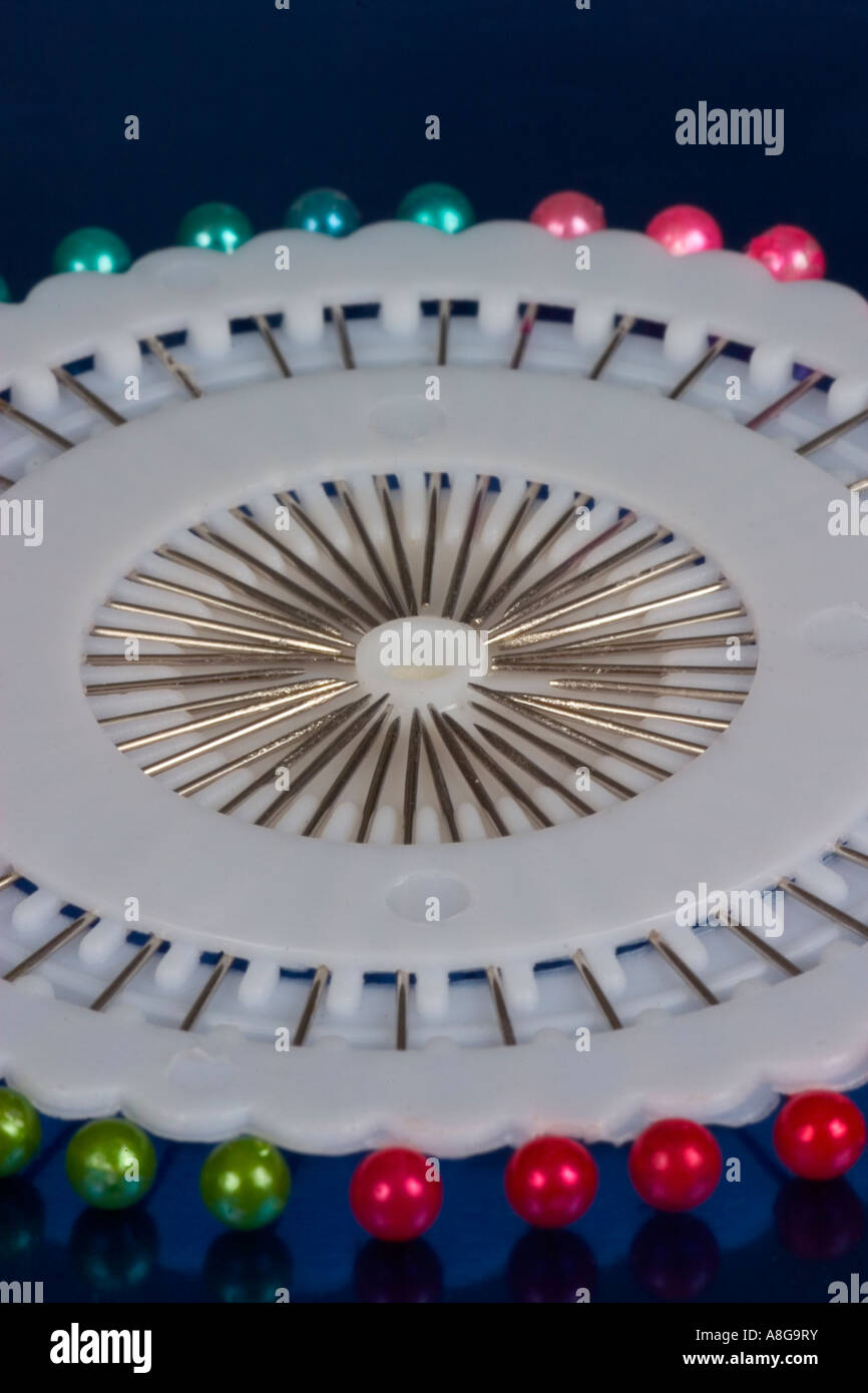Wheel of pins Stock Photo - Alamy