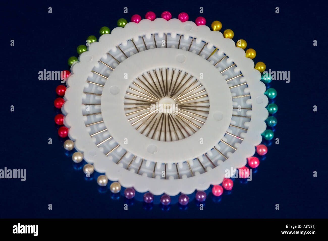Wheel of pins Stock Photo - Alamy
