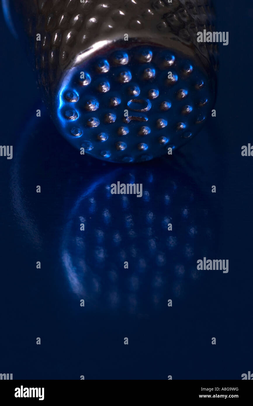 Silver thimble hi-res stock photography and images - Alamy