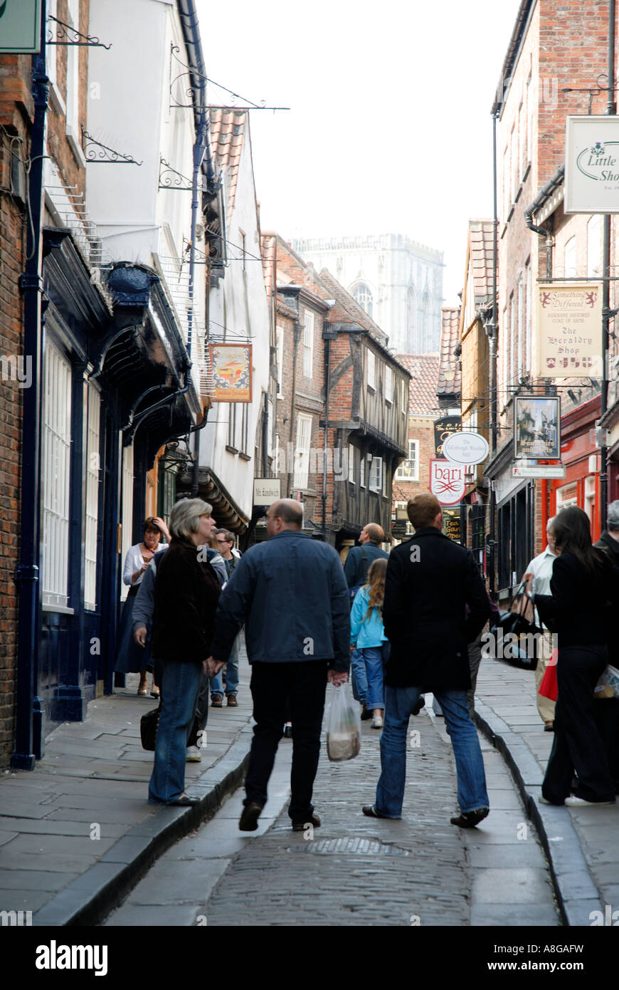 The Shamble, York, England Stock Photo - Alamy