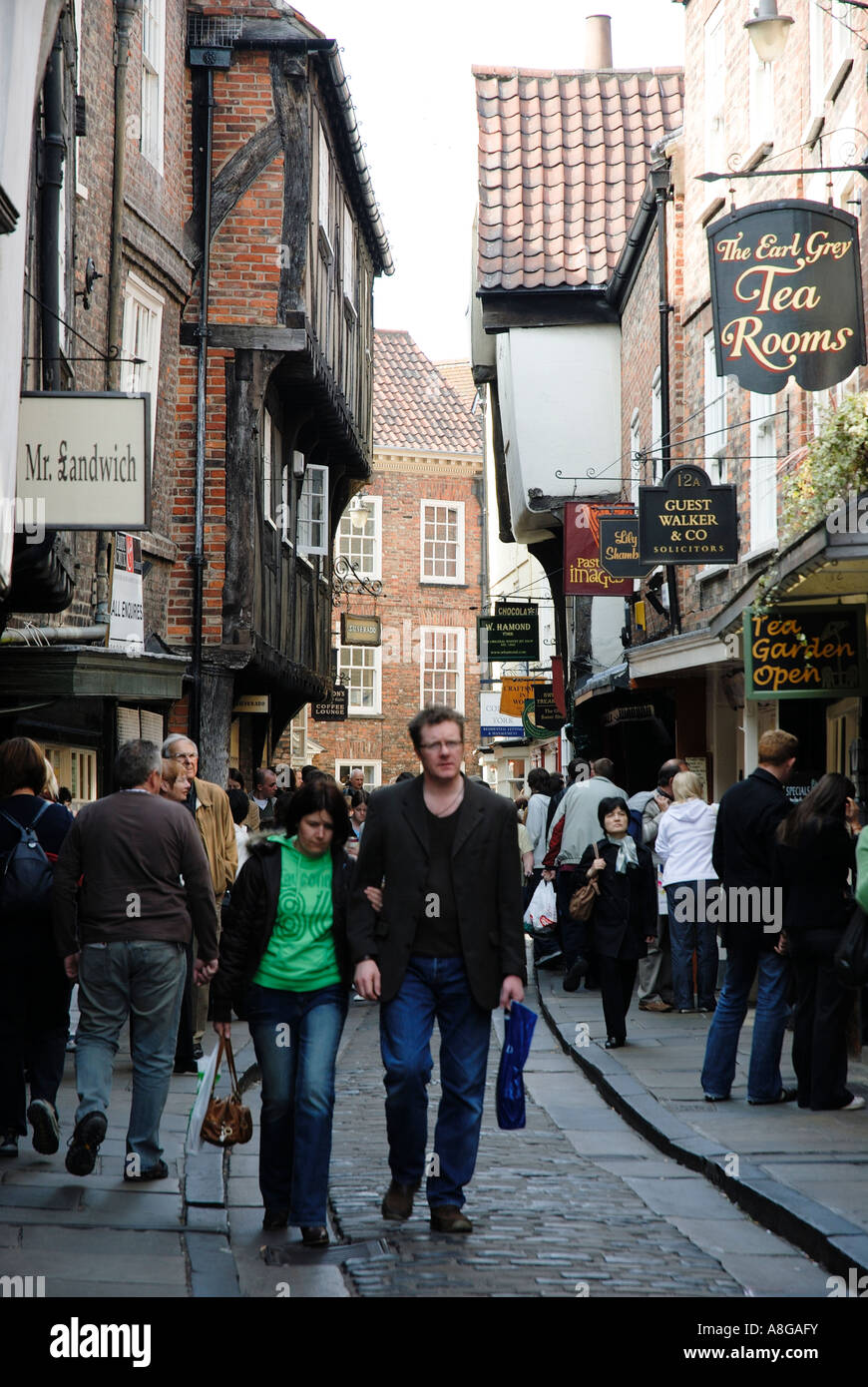 The Shamble, York, England Stock Photo - Alamy