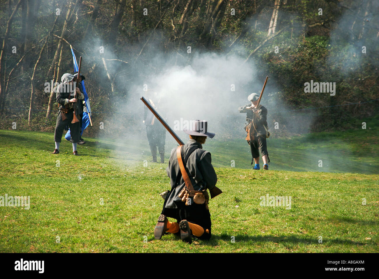 1640 pre Civil War re enactment English v Scots Morpeth Northumbrian ...