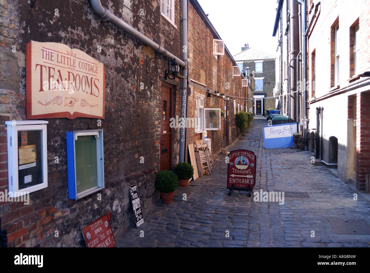 The Village of Sandwich Kent England Stock Photo - Alamy
