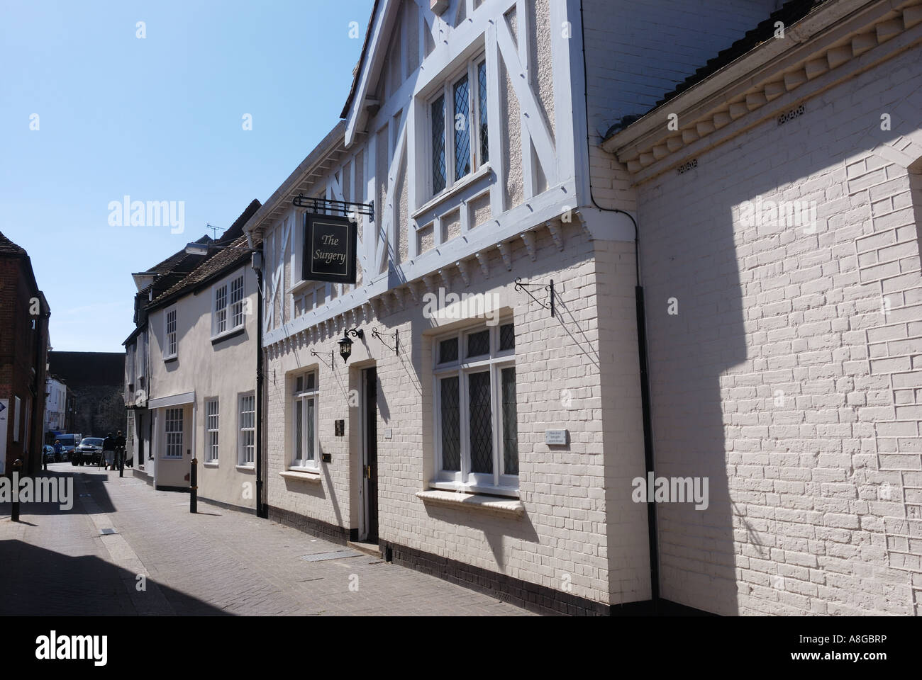 The Village of Sandwich Kent England Stock Photo - Alamy
