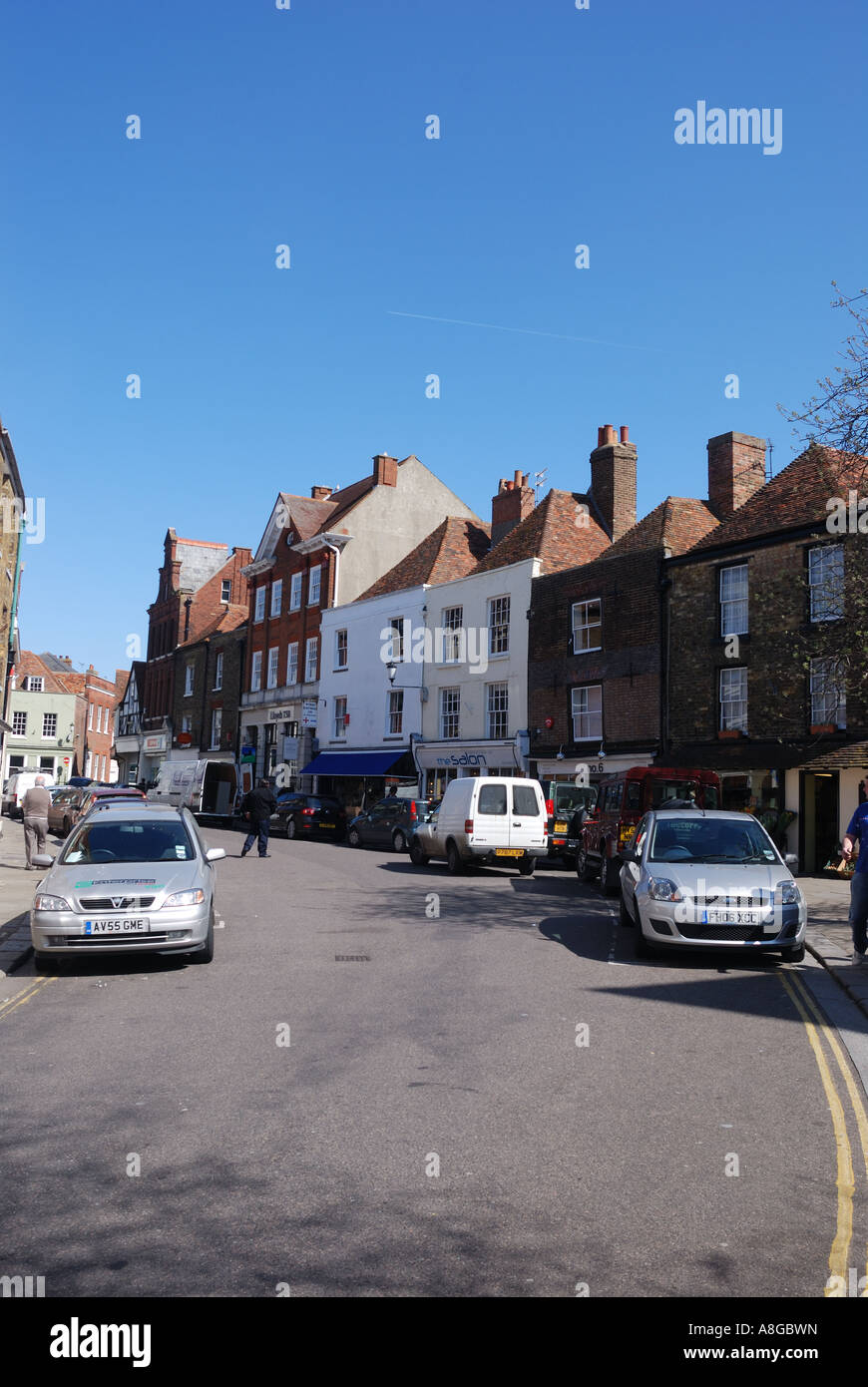 The Village of Sandwich Kent England Stock Photo - Alamy