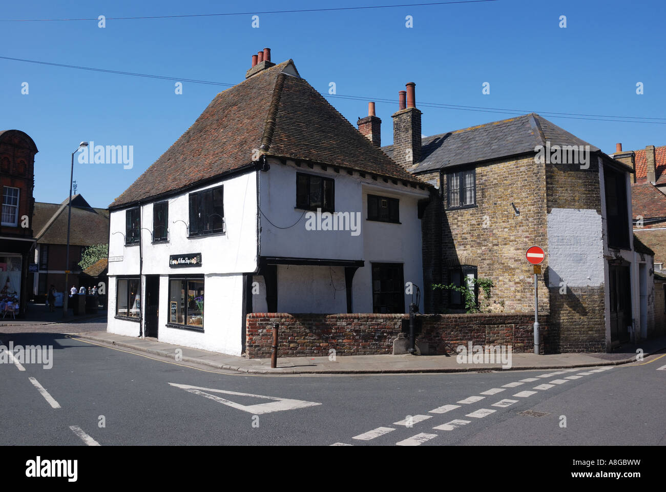 The Village of Sandwich Kent England Stock Photo - Alamy