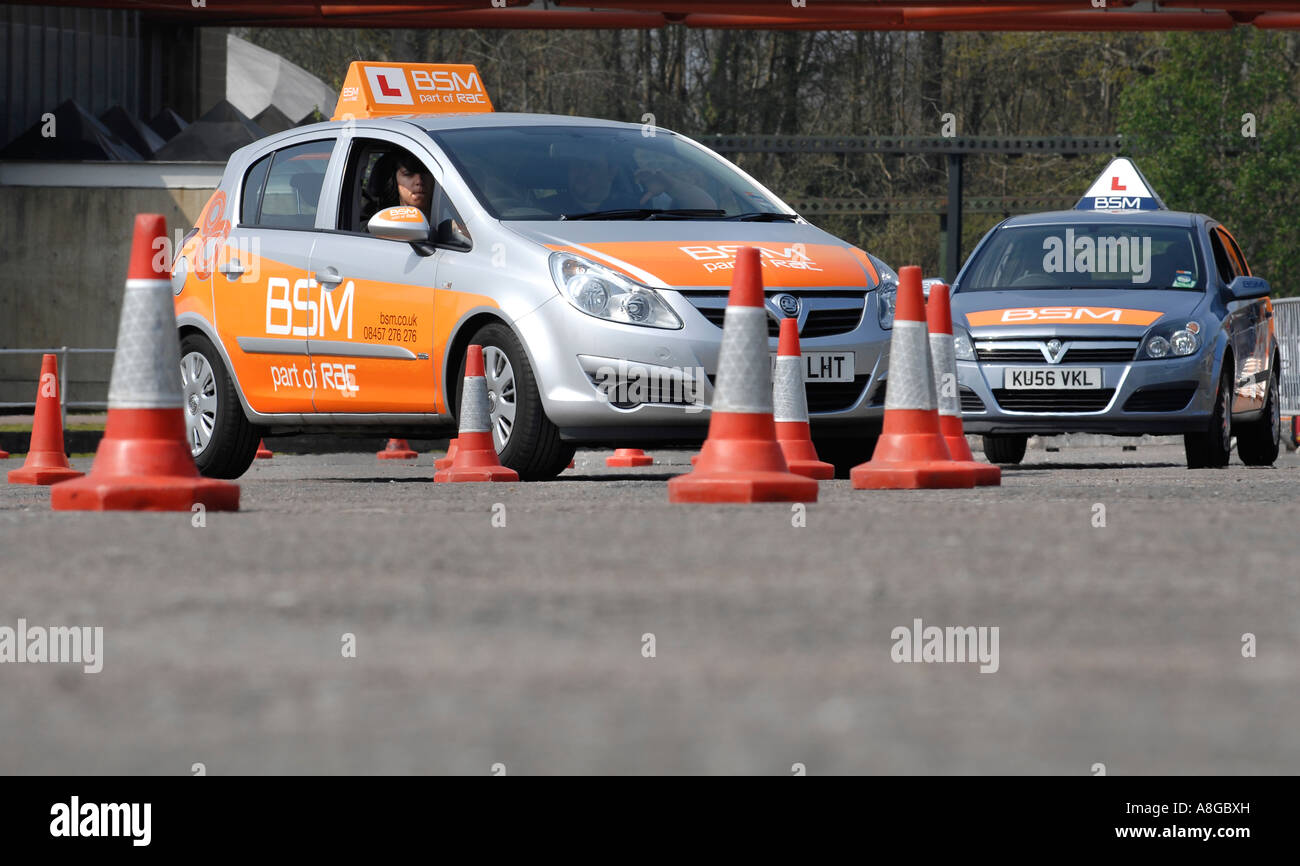 Bsm driving lessons hi-res stock photography and images - Alamy
