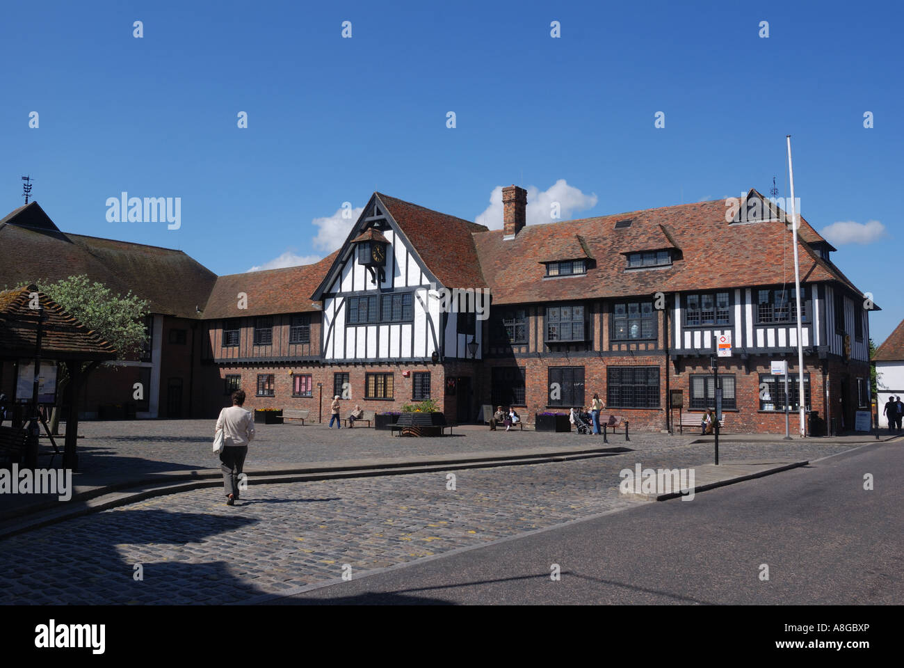 The Village of Sandwich Kent England Stock Photo - Alamy