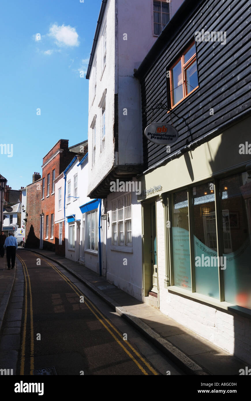 The Village of Sandwich Kent England Stock Photo - Alamy