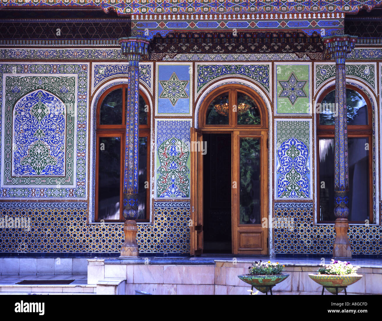 Uzbekistan Tashkent former Russian govenror s residence typical ...