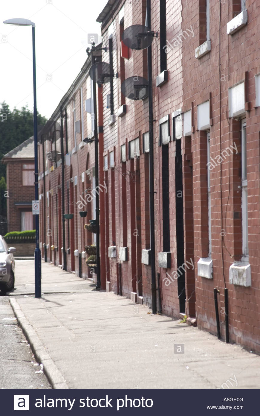 Terrace Housing Manchester Stock Photos & Terrace Housing Manchester ...