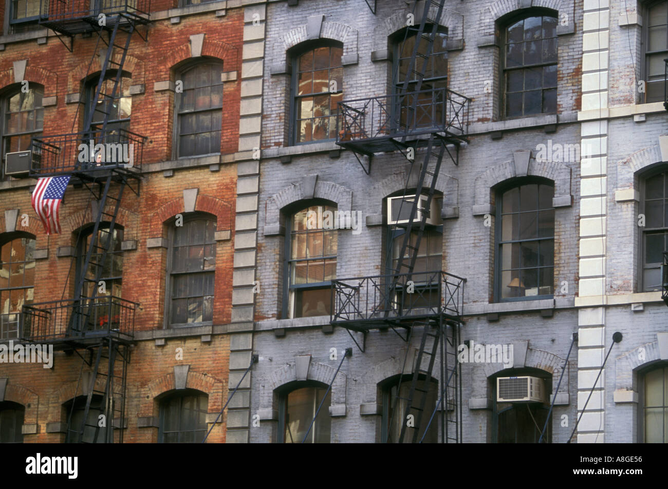 Loft buildings in New York City Stock Photo - Alamy