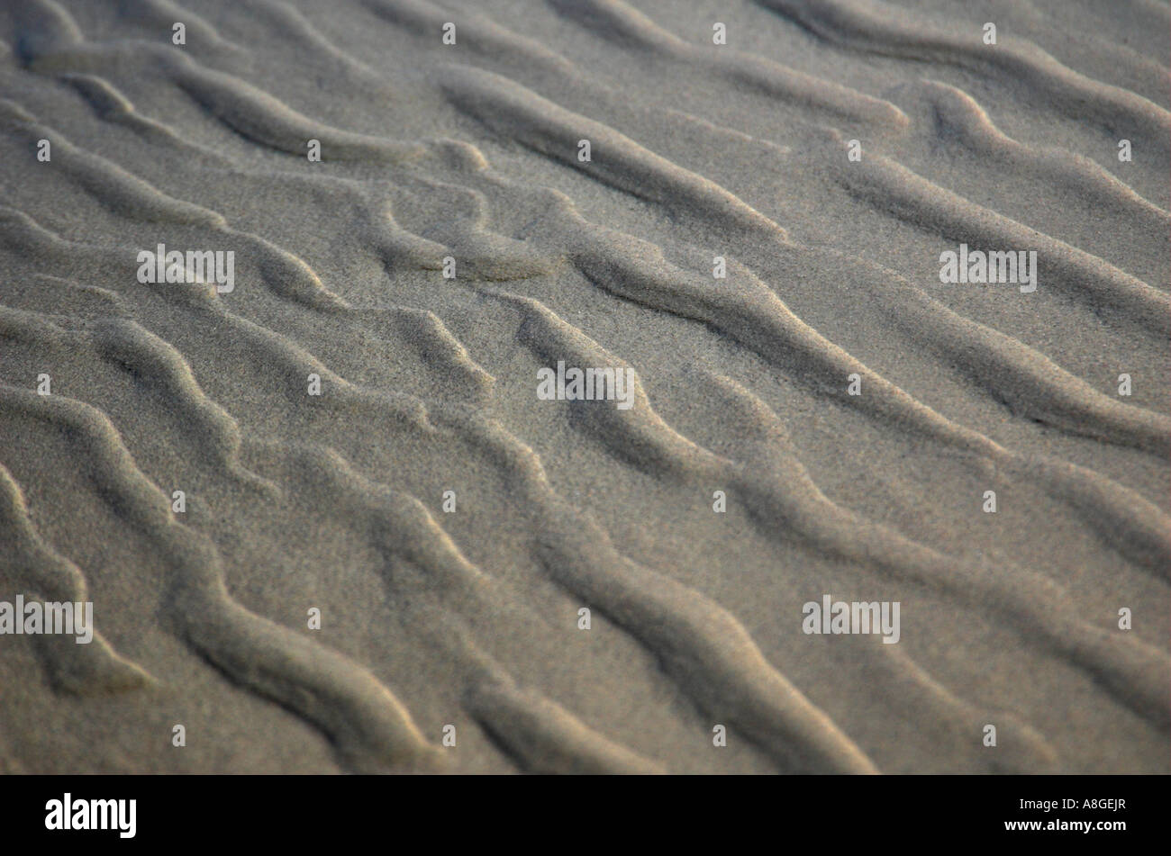 Sand patterns on the beach Stock Photo - Alamy
