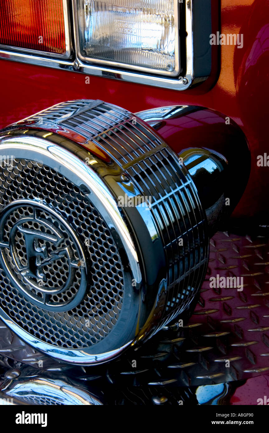 Fire engine siren Stock Photo - Alamy