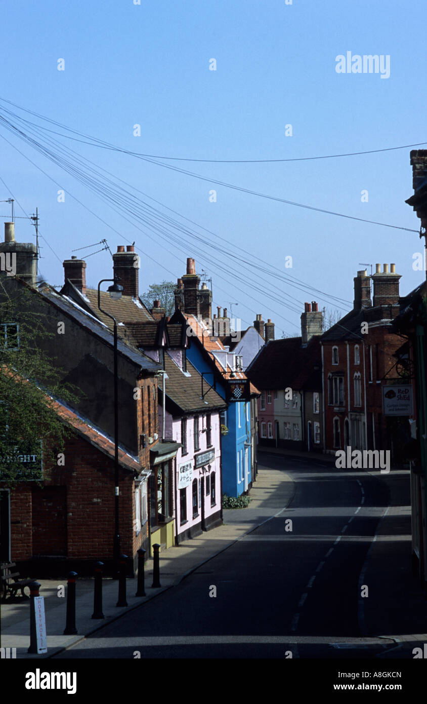 Bungay Town in Suffolk Uk Stock Photo - Alamy