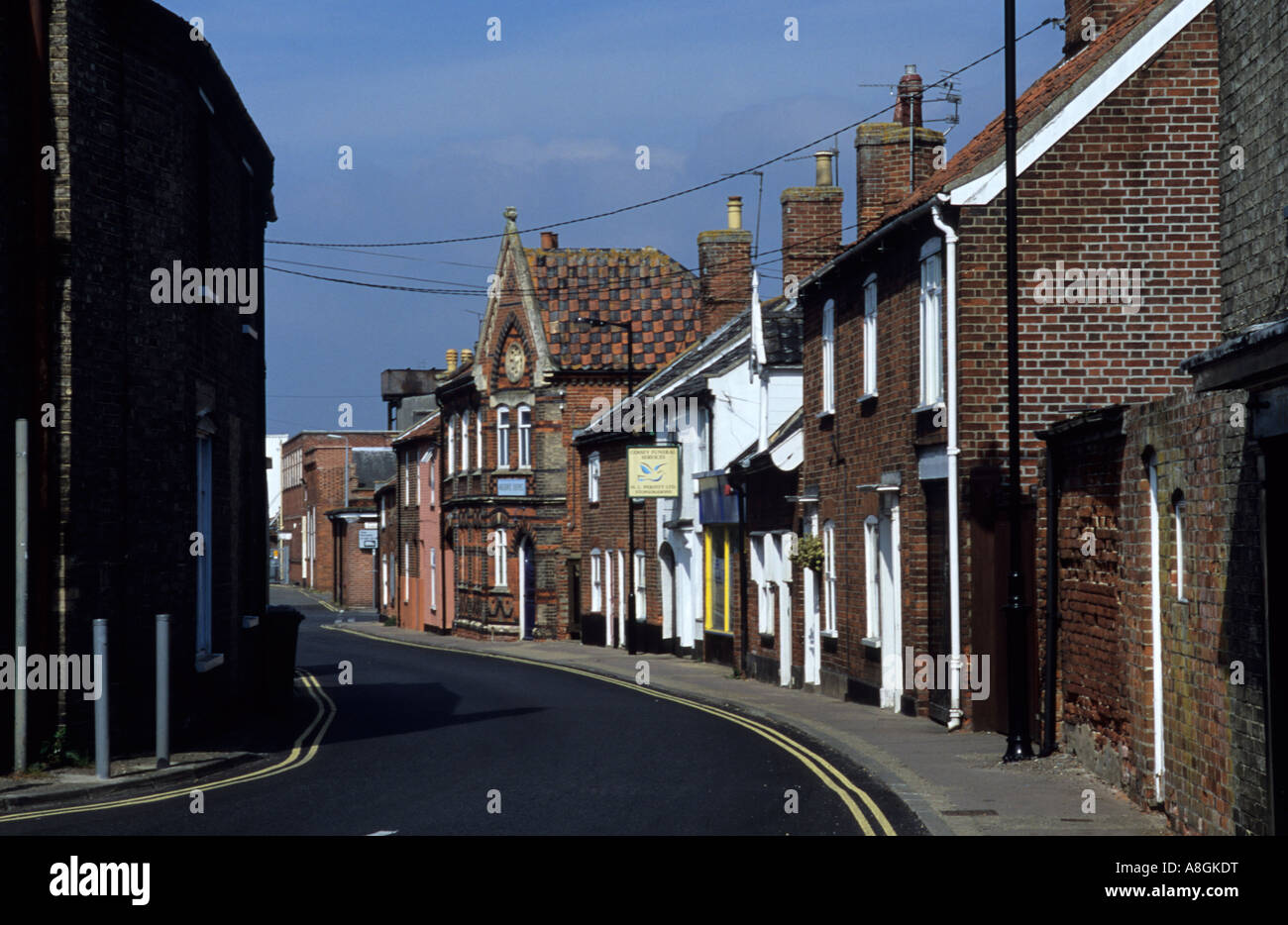 Bungay Town in Suffolk Uk Stock Photo - Alamy