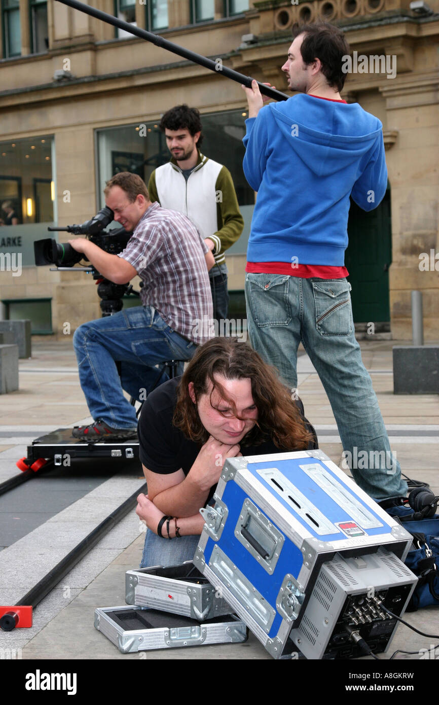"Making a television commercial Stock Photo - Alamy