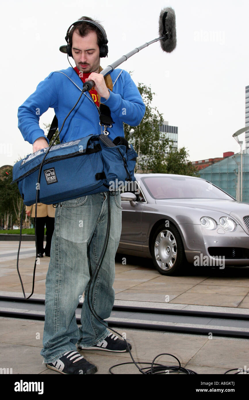 "Making a television commercial Stock Photo - Alamy