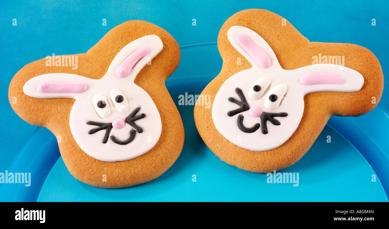 Easter bunny biscuits on hi-res stock photography and images - Alamy