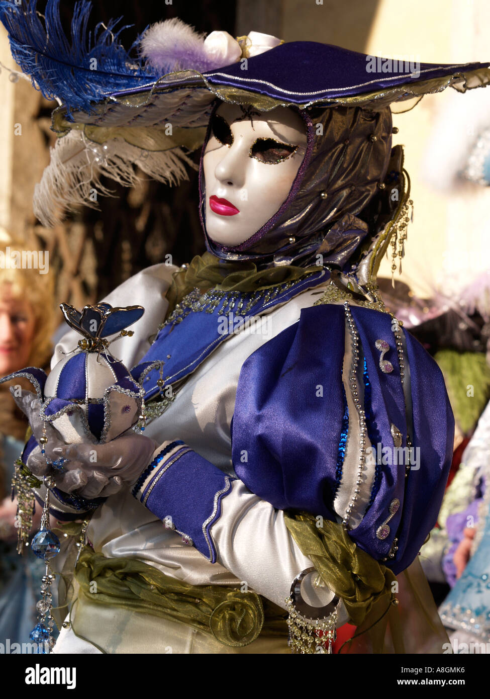 Blue costume hi-res stock photography and images - Alamy