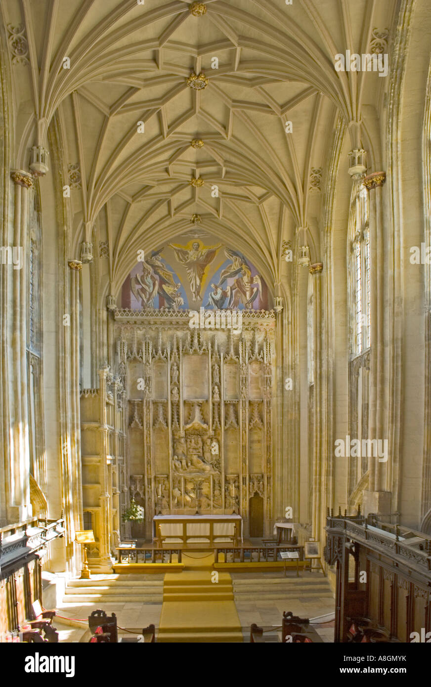 Christchurch priory interior hi-res stock photography and images - Alamy