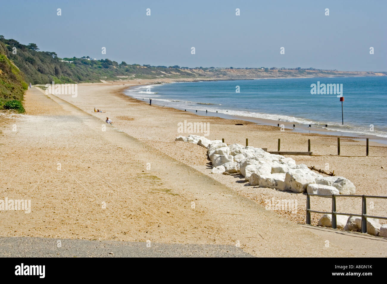 Friars Cliff Beach, Christchurch, Dorset, UK Stock Photo - Alamy