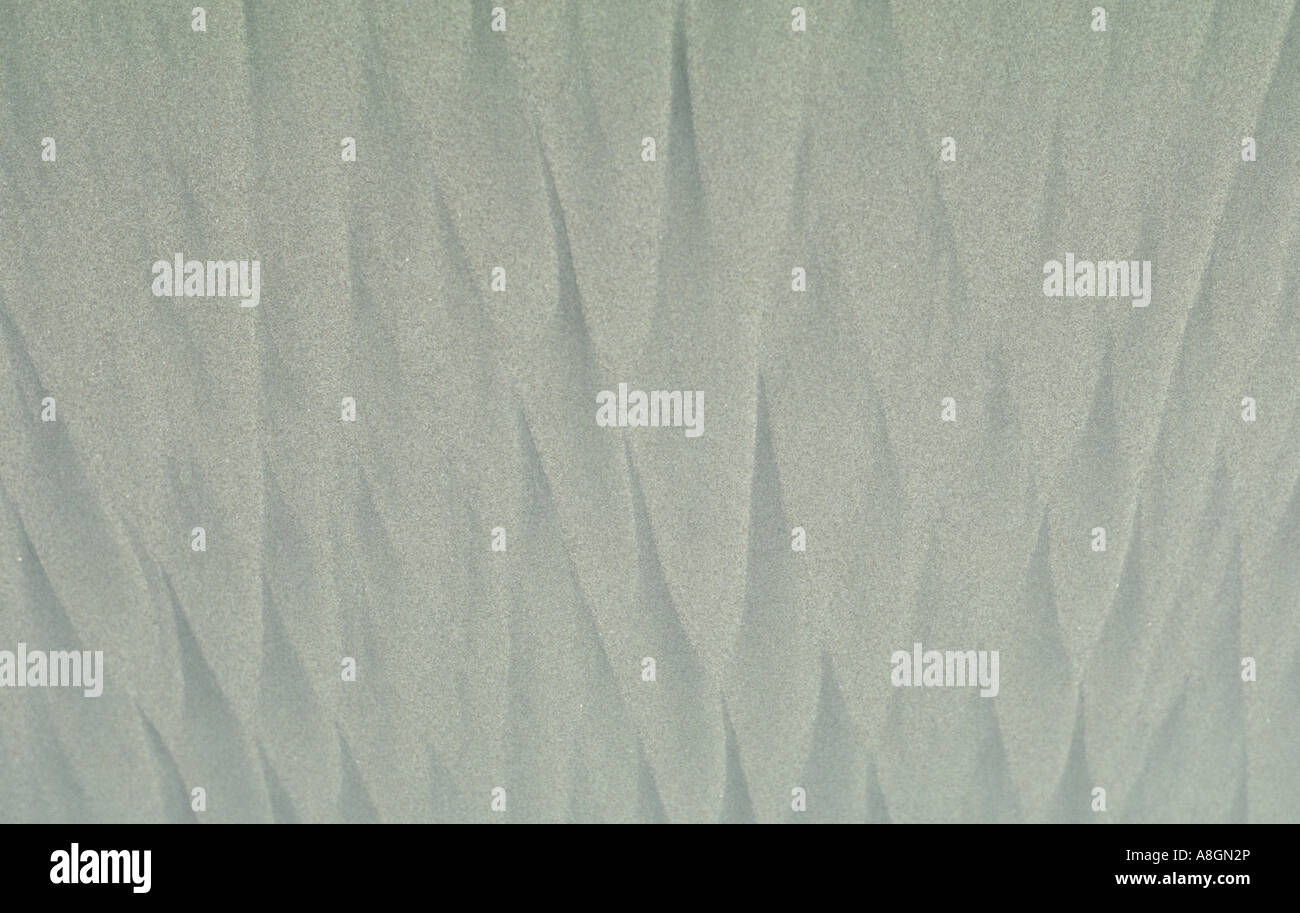 sand patterns from Pacific Ocean wave action at Ocean Beach San ...