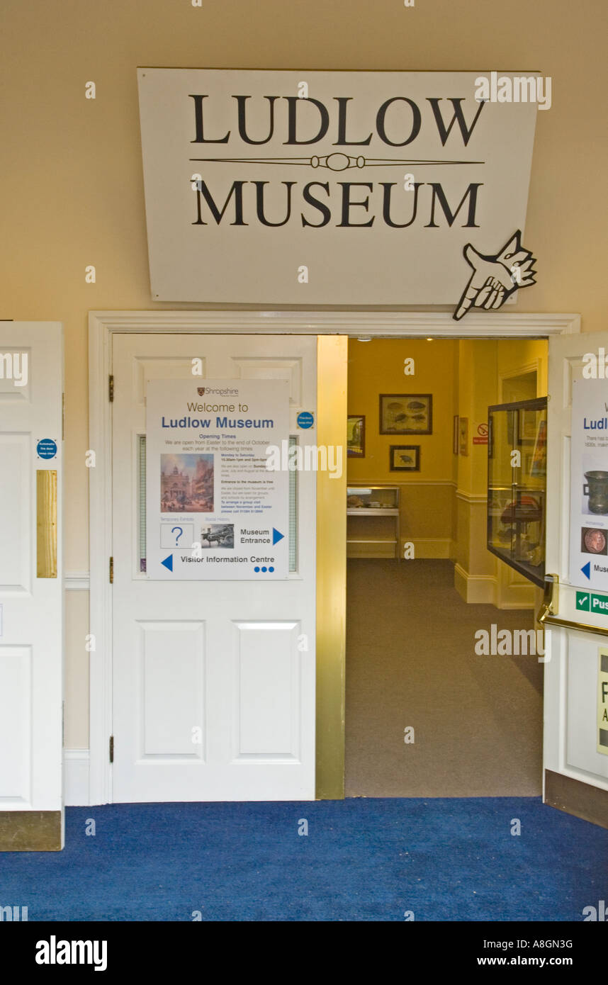 Ludlow museum hi-res stock photography and images - Alamy