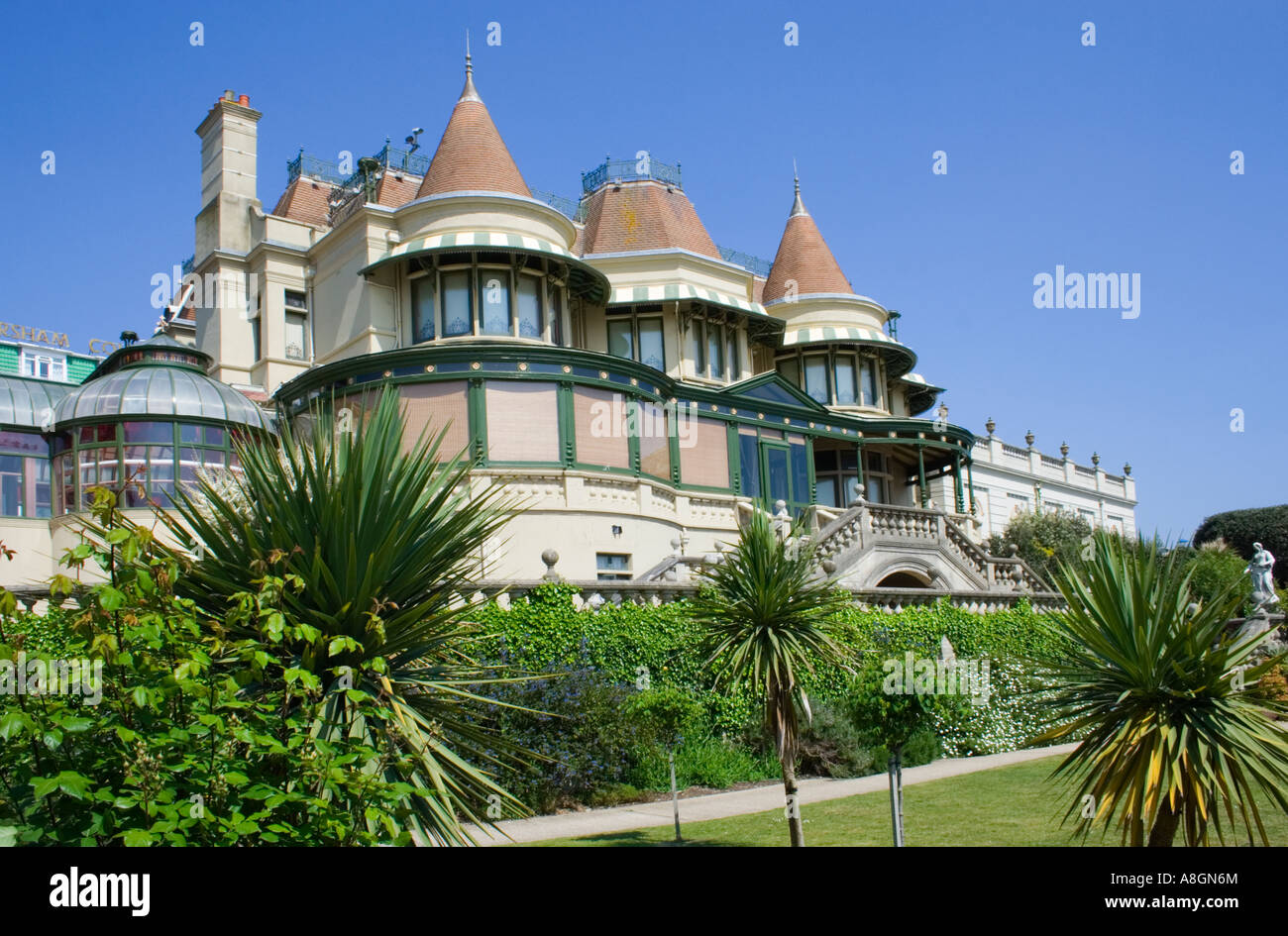 Russell-Cotes Art Gallery and Museum, Bournemouth, Dorset, UK Stock ...