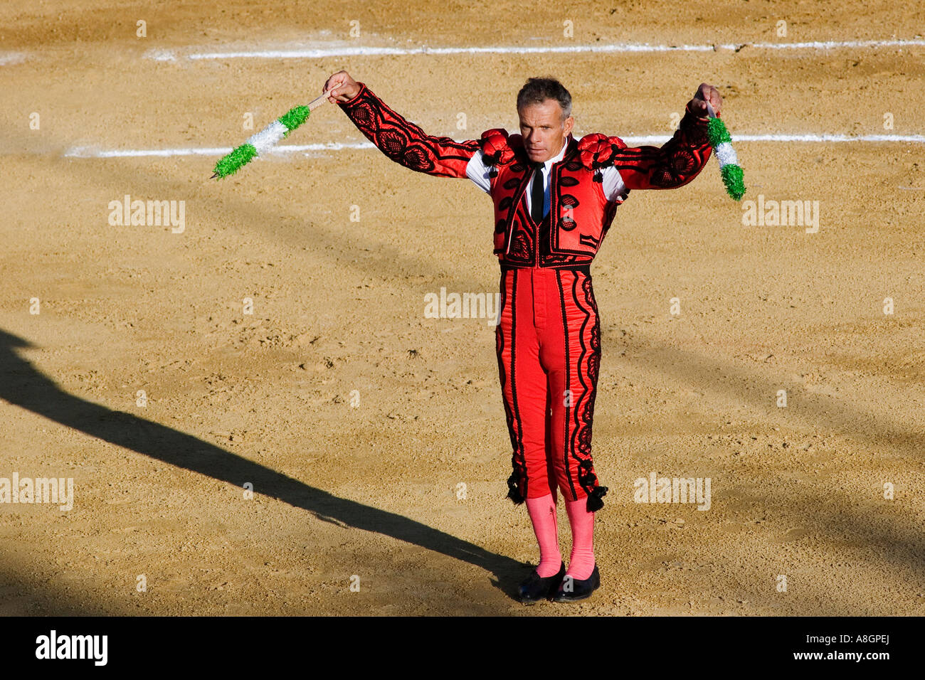 banderillero una corrida de toros bullfight Stock Photo - Alamy