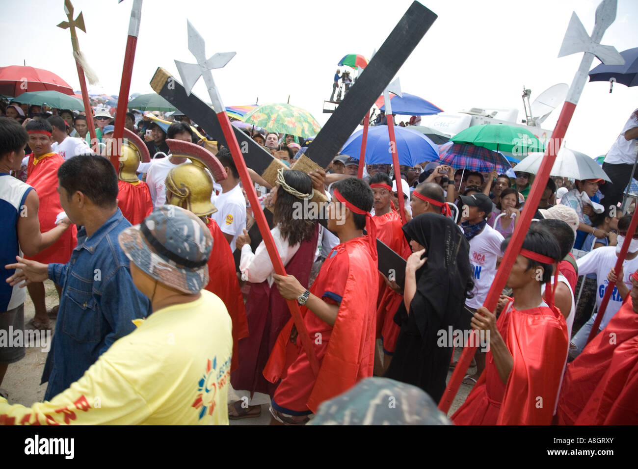 Crucifixion Of Flagellants, Good Friday Lenten Rites, San Pedro Cutud ...