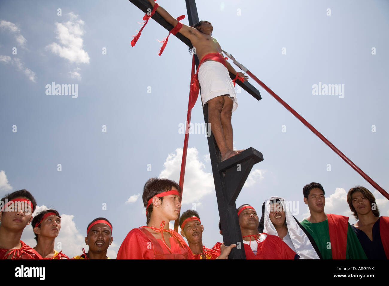 Crucifixion Of Flagellants, Good Friday Lenten Rites, San Pedro Cutud ...
