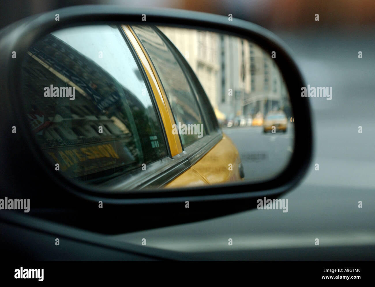 Cab rear wing mirror hi-res stock photography and images - Alamy