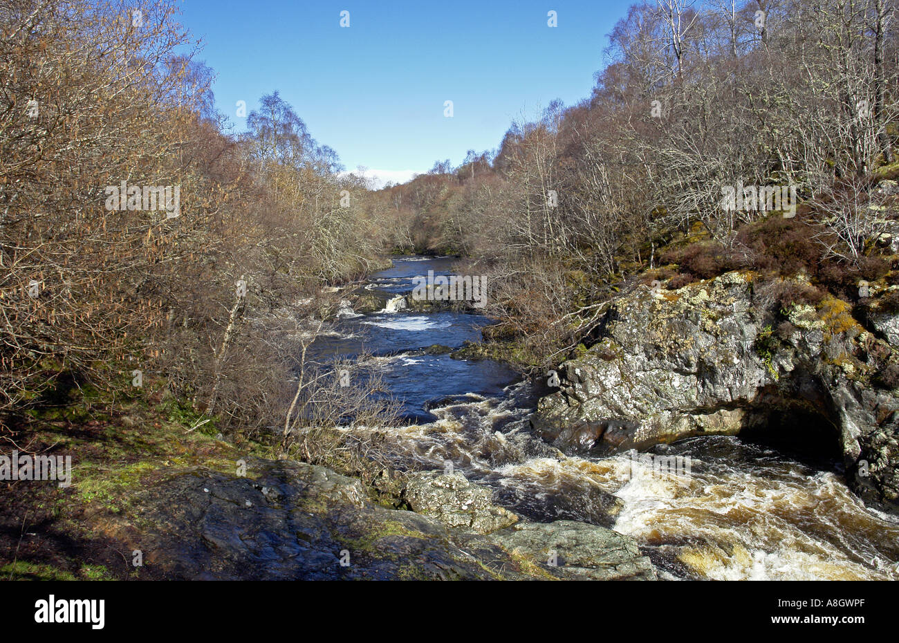 Invershin falls scotland hi-res stock photography and images - Alamy