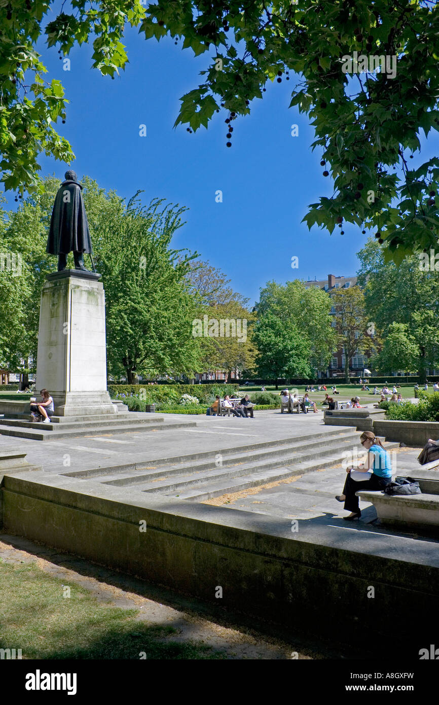 Roosevelt memorial in grosvenor square hi-res stock photography and ...