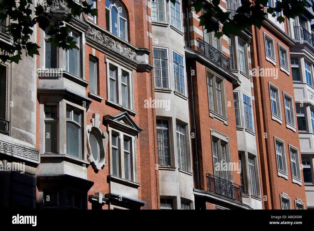 Office and apartment buildings in Berkeley Street Mayfair London Stock ...