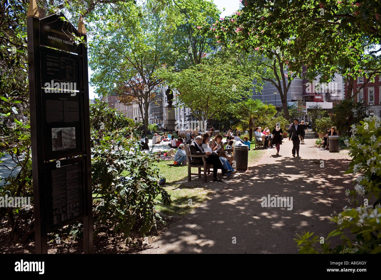 Hanover square london hi-res stock photography and images - Alamy