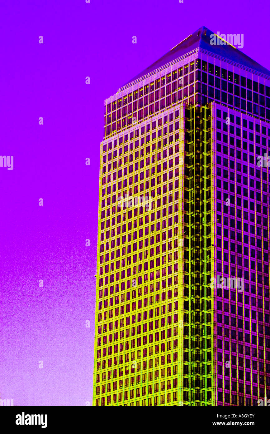 canary warf tower Stock Photo - Alamy