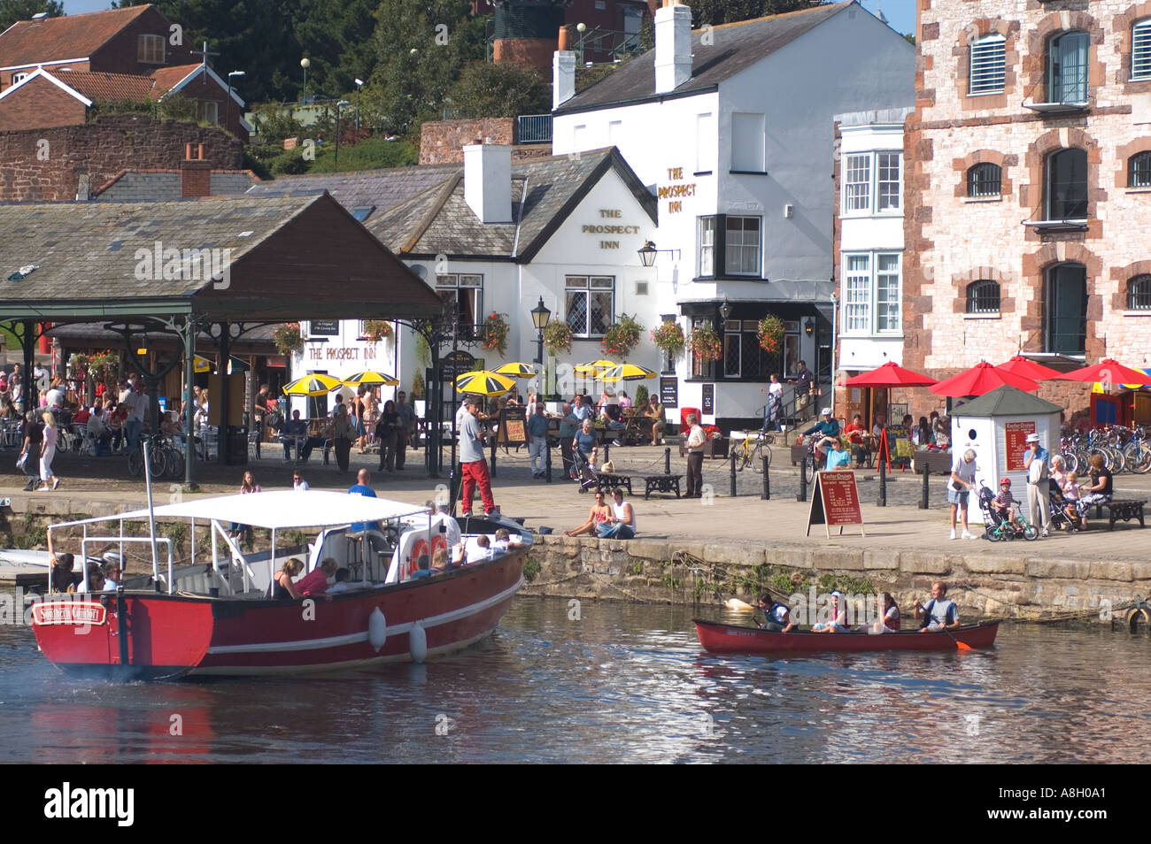 Exeter quay ferry hi-res stock photography and images - Alamy