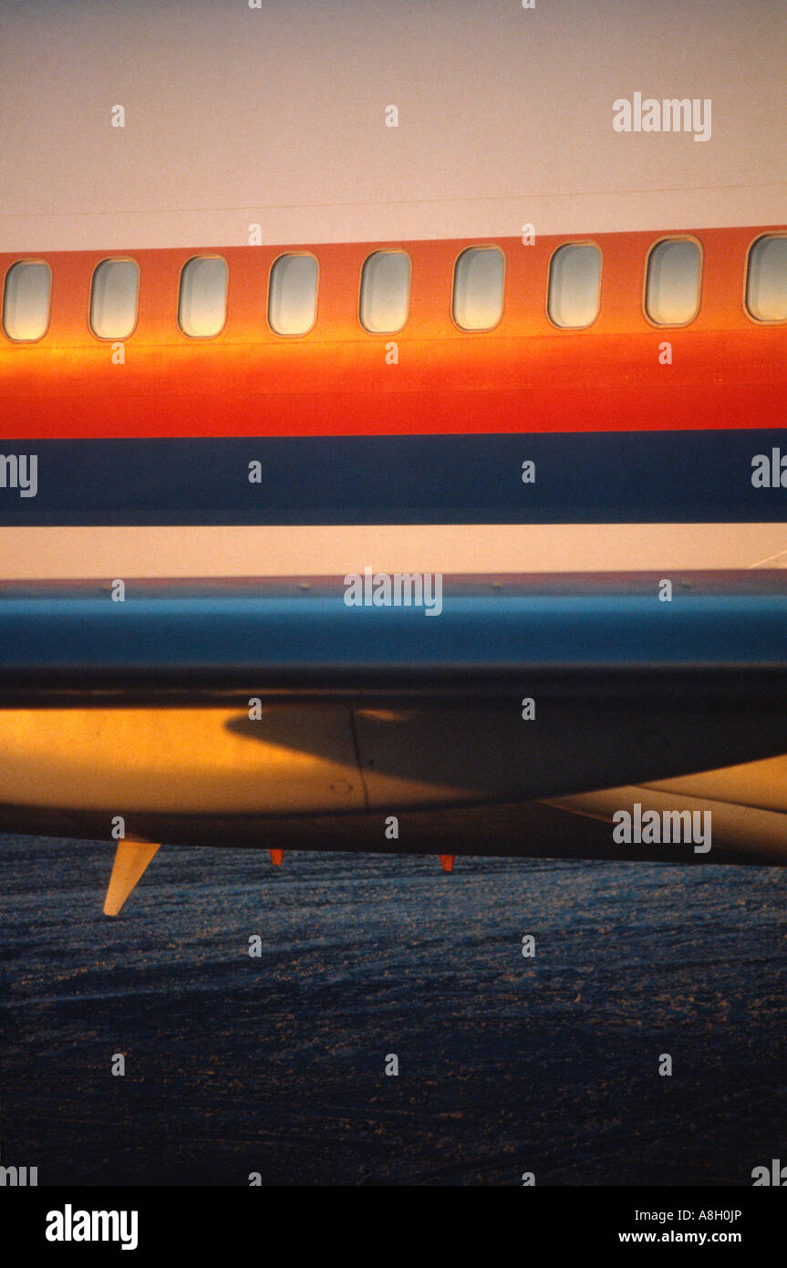 air plane sunset Stock Photo - Alamy