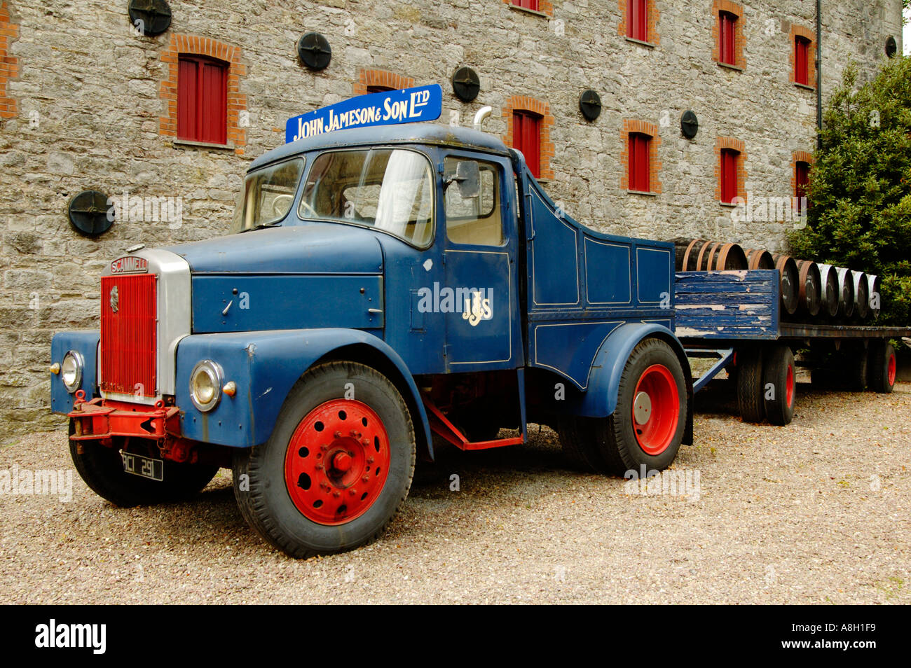 Ireland, County Cork, Old Midleton Distillery, Lorry Stock Photo - Alamy