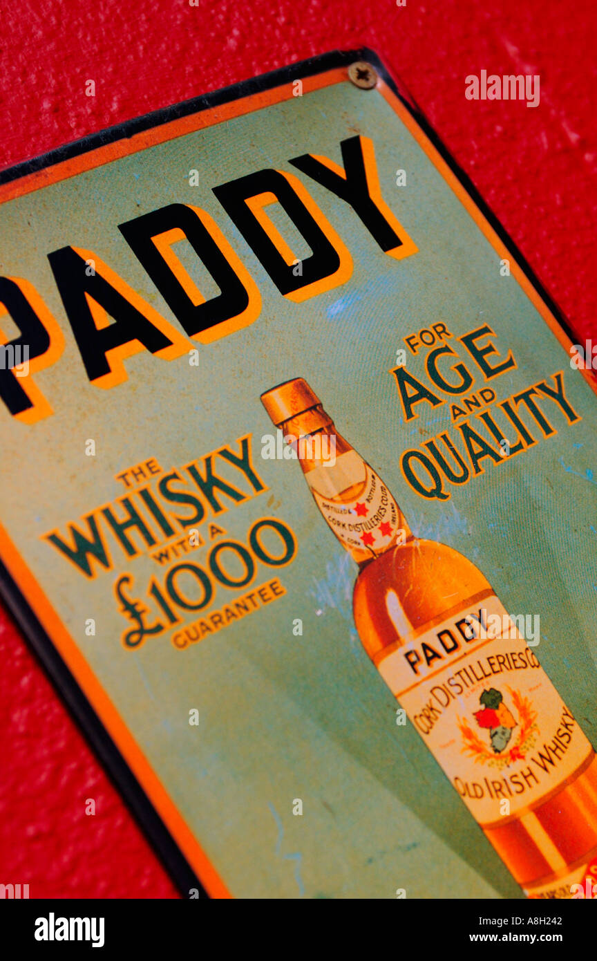 Paddy whiskey hi-res stock photography and images - Alamy