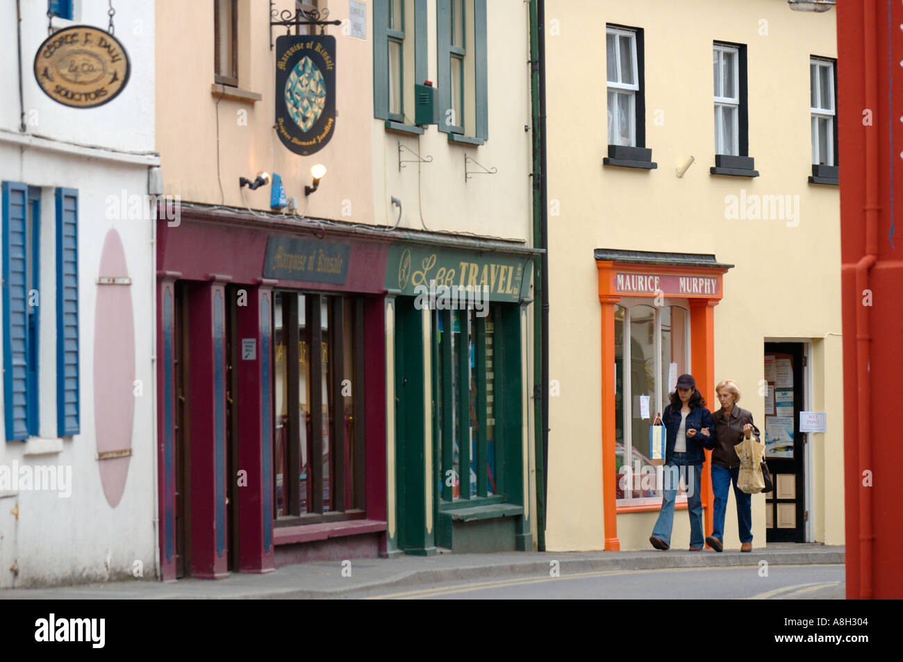 Ireland, County Cork, Kinsale, street scene Stock Photo - Alamy