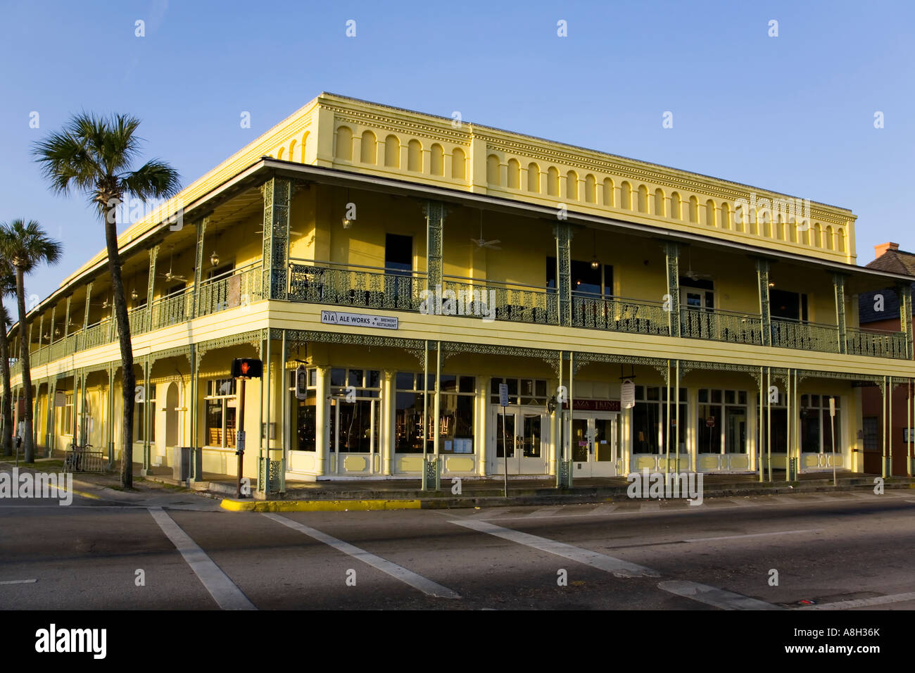 The A1A ale works St Augustine florida USA Stock Photo - Alamy