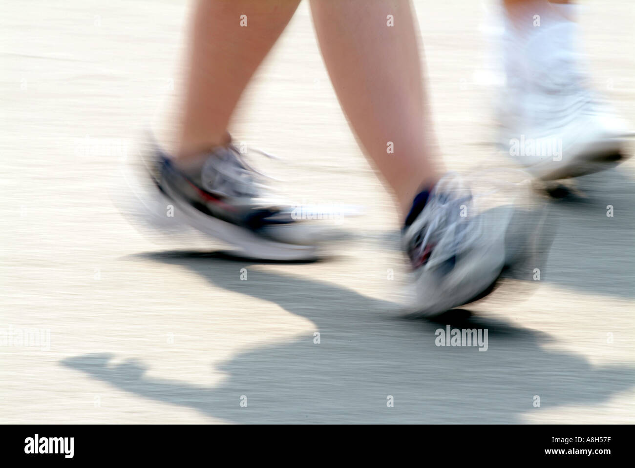 foot fall feet customer crowd walk run exercise tread shoe leg calf ...