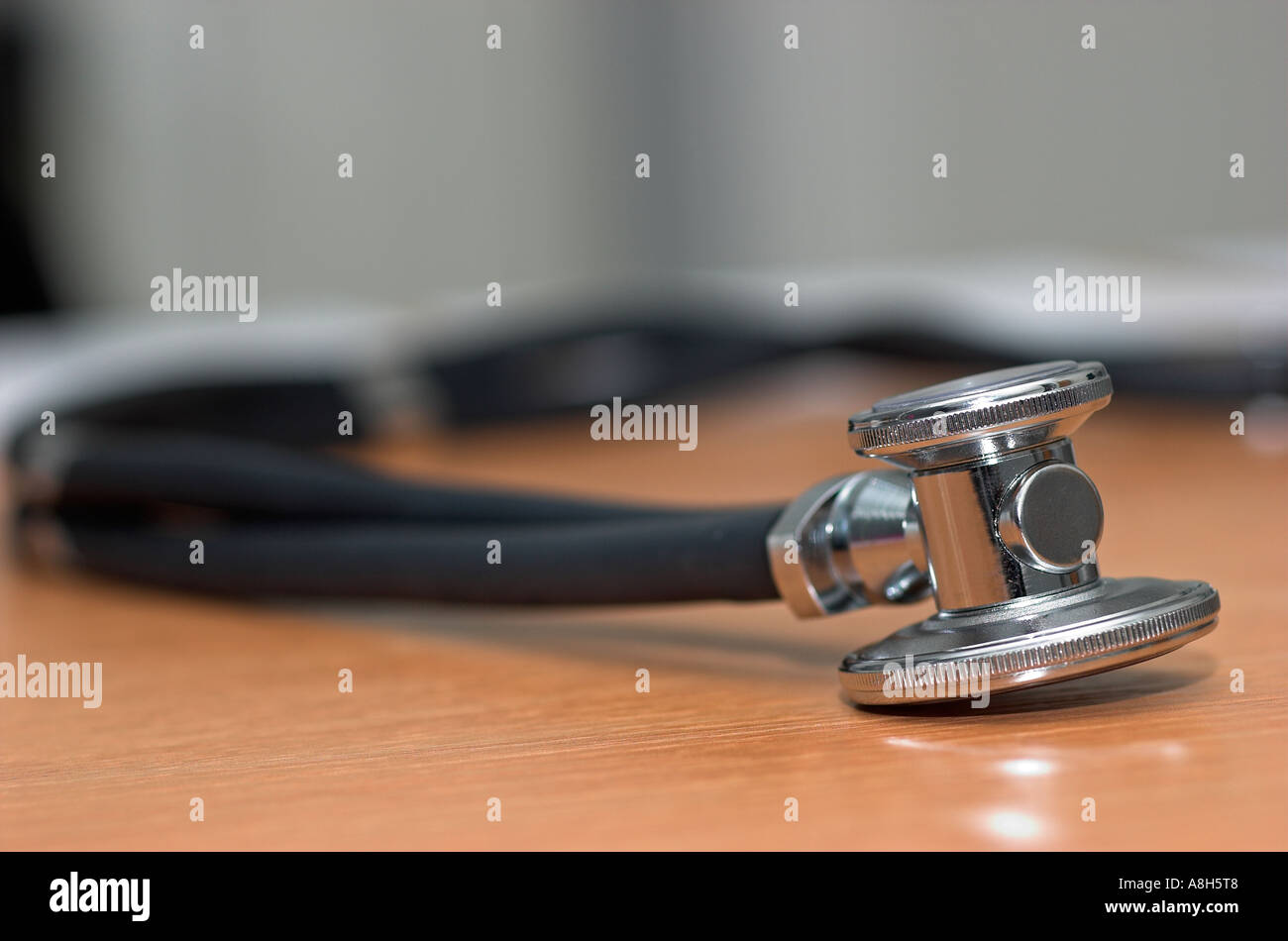 Stethoscope close up Stock Photo - Alamy