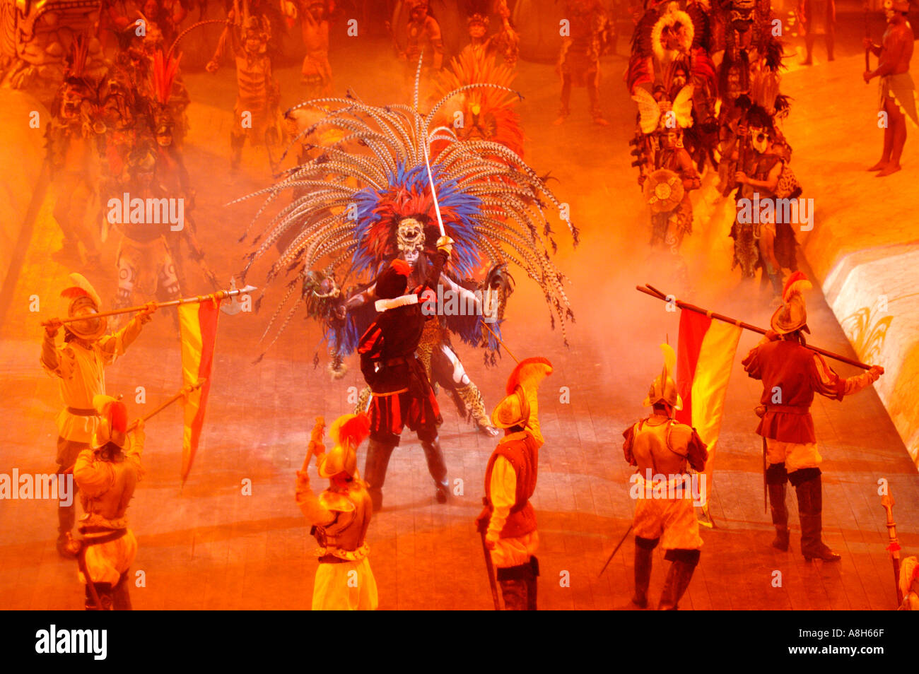 Mexico, Riviera Maya, Xcaret, Folkloric show Stock Photo - Alamy