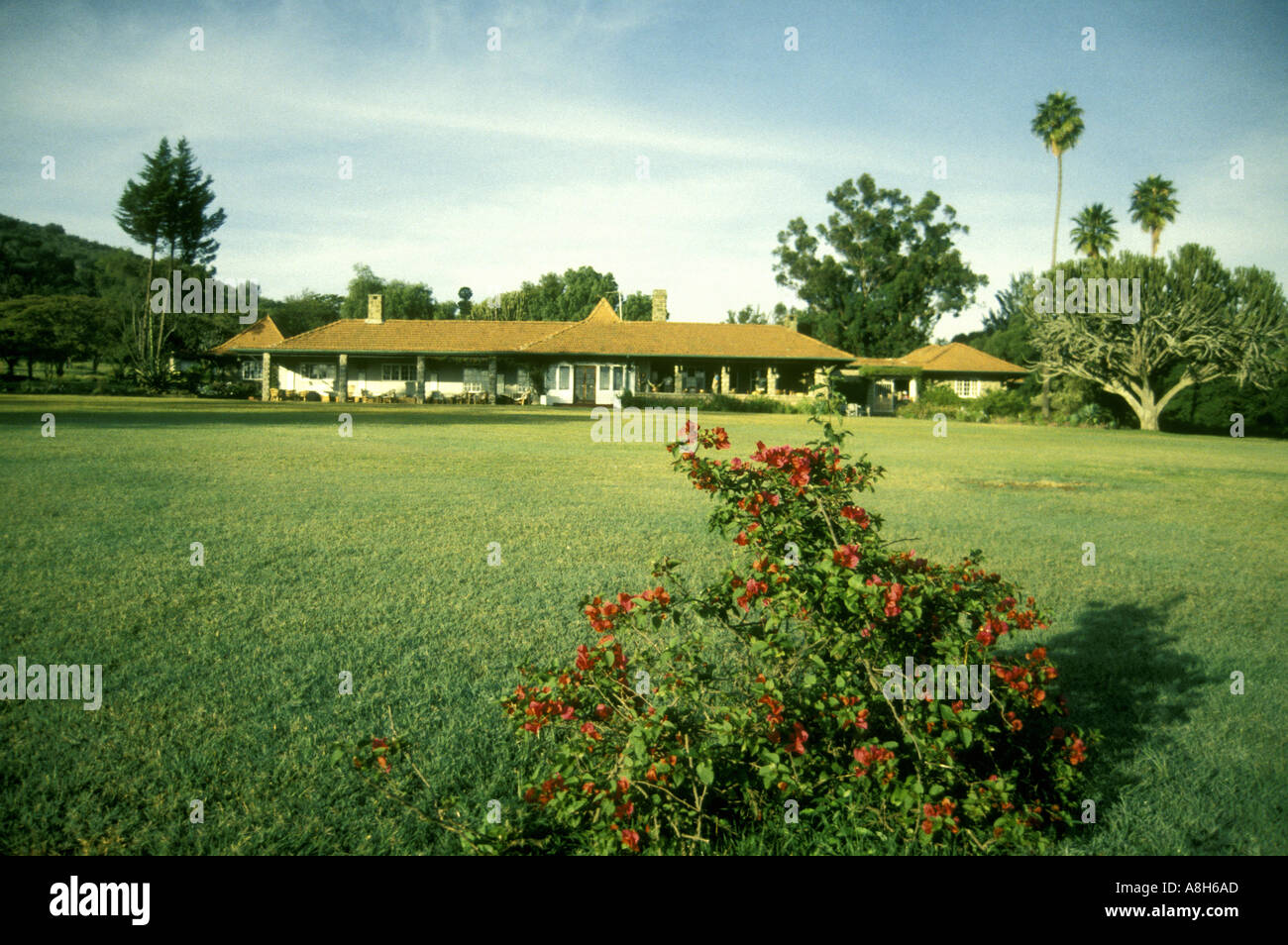 Kongoni House Lake Naivasha Kenya East Africa Stock Photo - Alamy