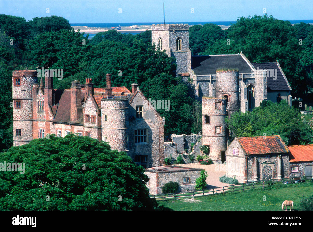 Stiffkey Norfolk England UK Manor Stock Photo - Alamy