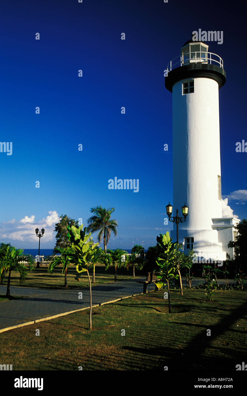 Puerto Rico, Rincon, Lighthouse El Faro Stock Photo - Alamy